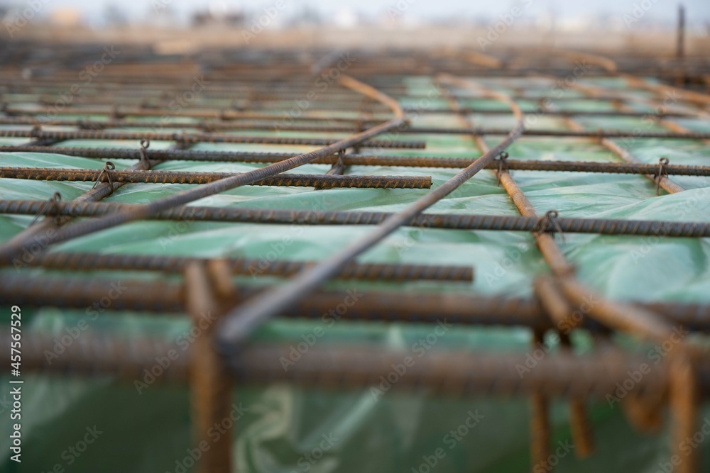 building a roof, TMT bars, roof, rod, scaffold, building, building ...
