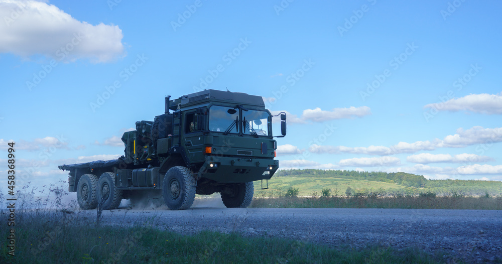 British army MAN HX58 9 Tonne 6x6 Cargo Medium Mobility logistics ...