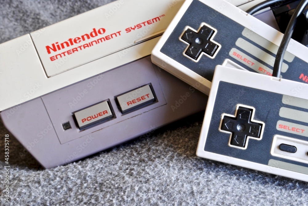 The Nintendo Entertainment System (NES), an 8-bit third-generation home ...