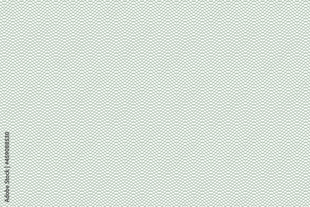 Vector graphic of watermark banknote pattern. Vector certificate ...
