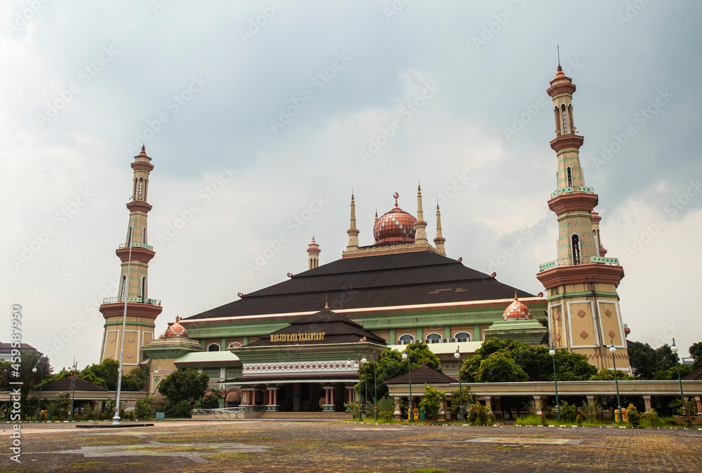 Masjid Raya Al-Bantani, The Great Mosque of Banten Province. Landmark ...