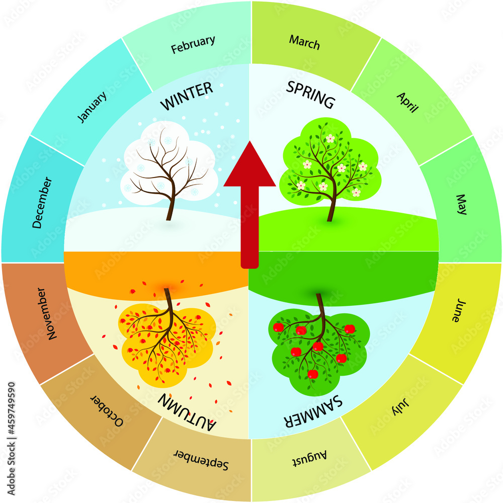 Months of the year wheel busy book page for circle time. Perpetual ...