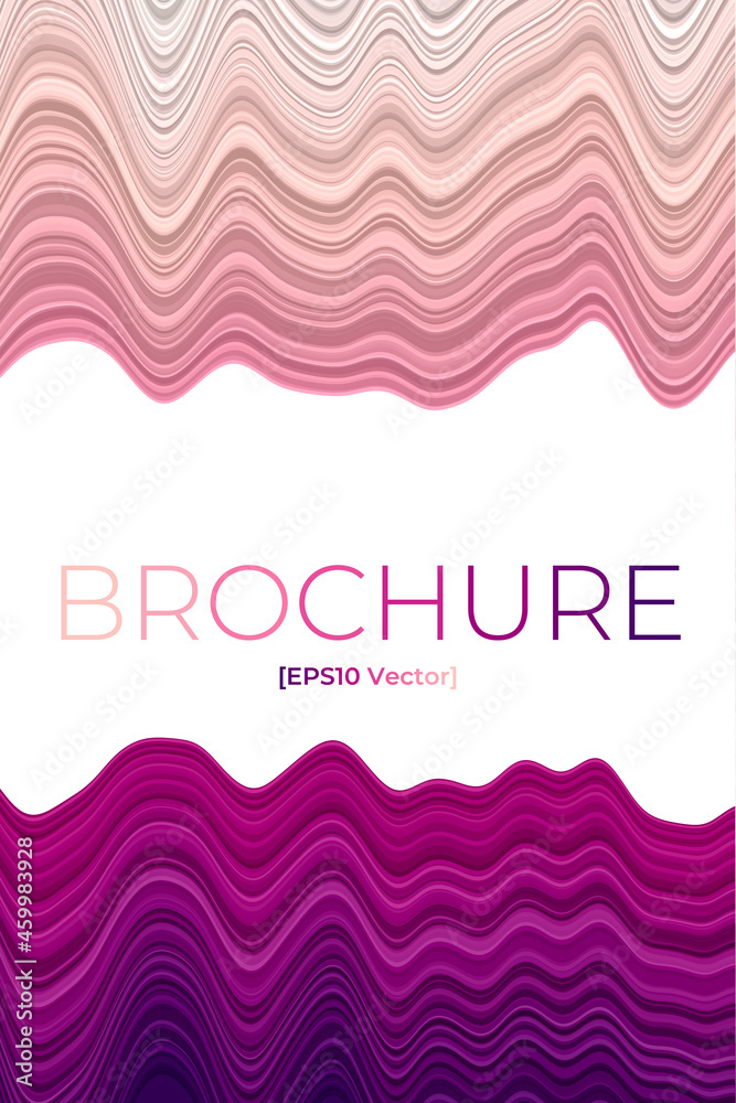 Cover page template. Can be used as banner, flyer, poster, business ...