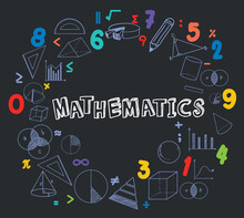 Math Symbols Border Frame Free Stock Photo - Public Domain Pictures