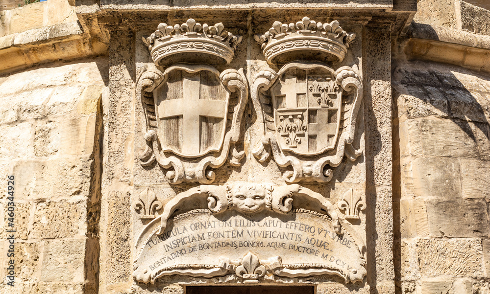 Medieval Knights Templar Malta. Stock Photo | Adobe Stock
