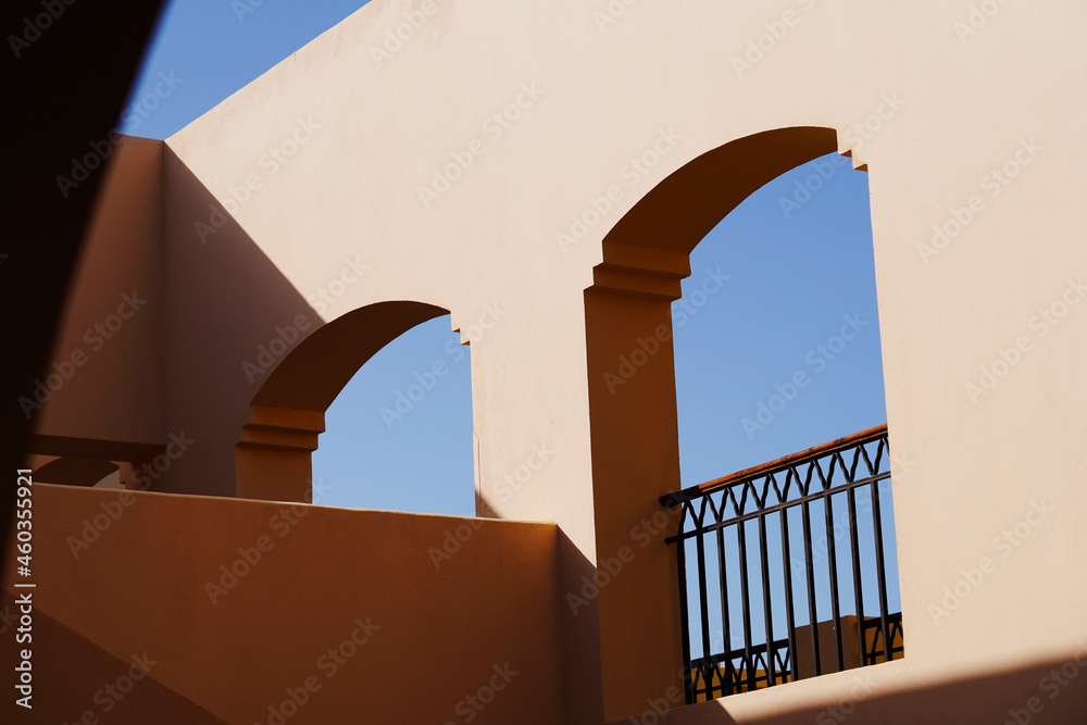 Typical Geometry Of The Arabic Architecture. Arabic architecture with ...