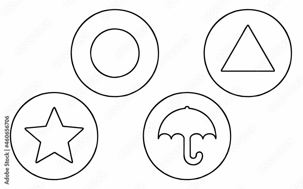 Dalgona set. Dalgona is a Korean candy made with melted sugar and ...