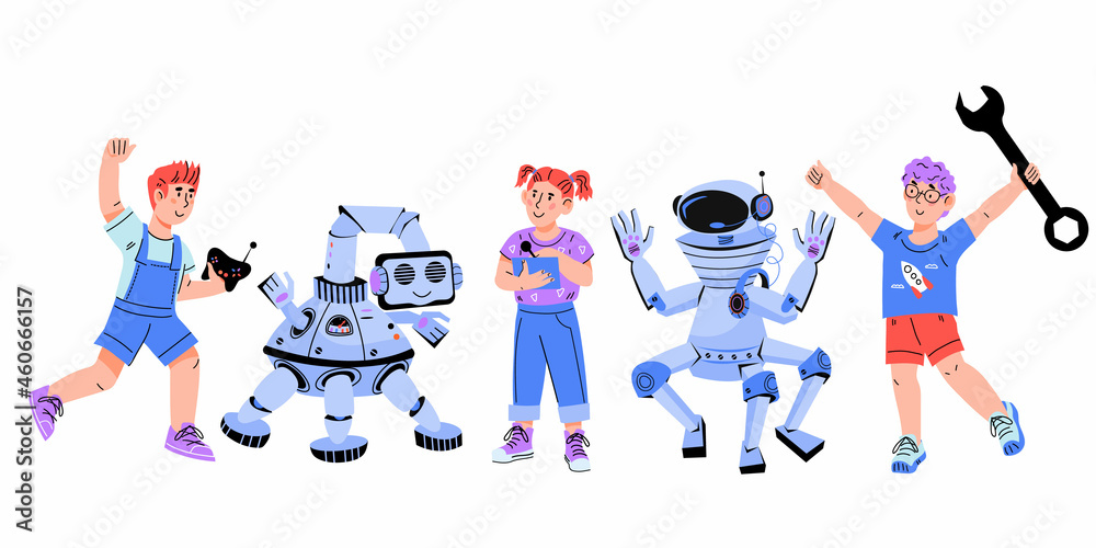 Kids electronic, robotics and engineering education. Children ...