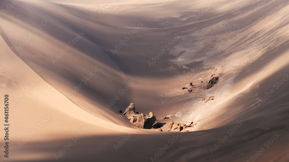 the formation of kaluts or sand stones or yardang in dasht e lut or ...