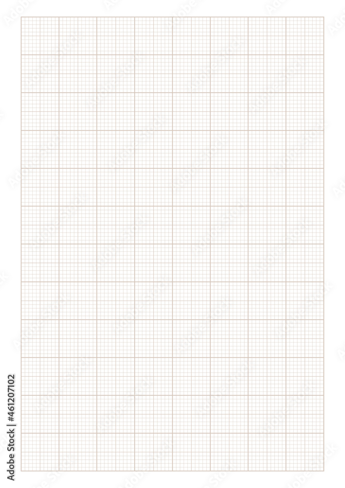 Graph paper. Printable millimeter grid paper with color lines ...