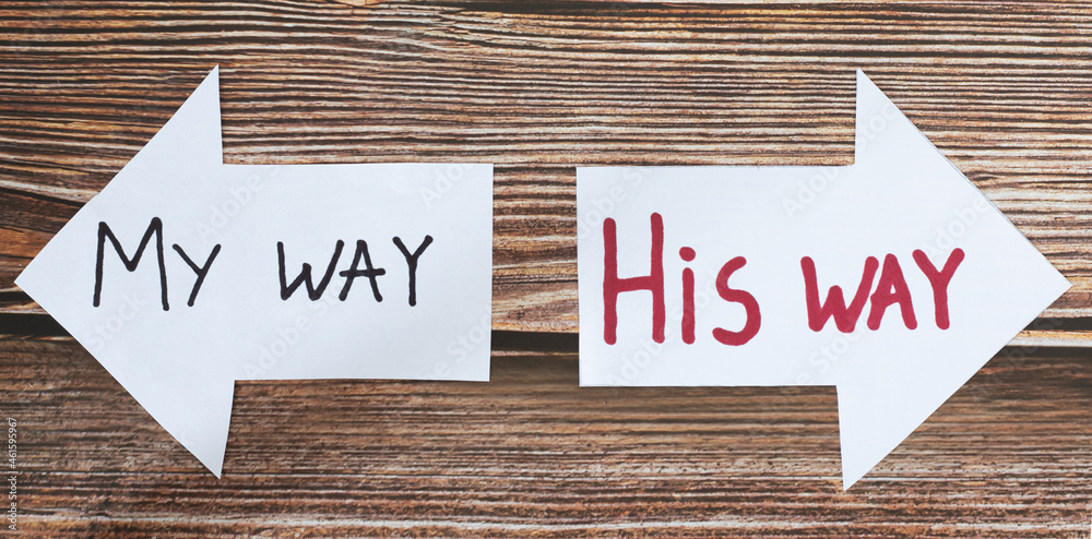 God Jesus Christ way of life. Choose the path to eternal life. Follow ...