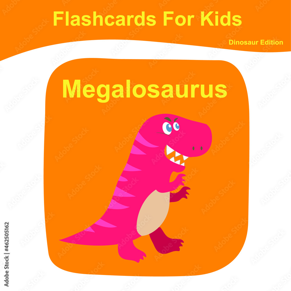 Dinosaur flashcard collections. Dinosaur educational printable ...