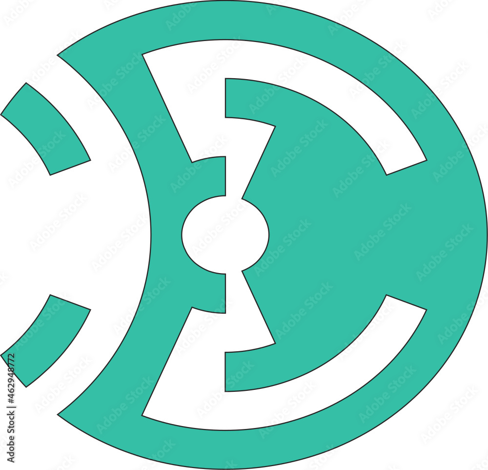 Logo aislado sin fondo. fondo transparente Stock Vector | Adobe Stock