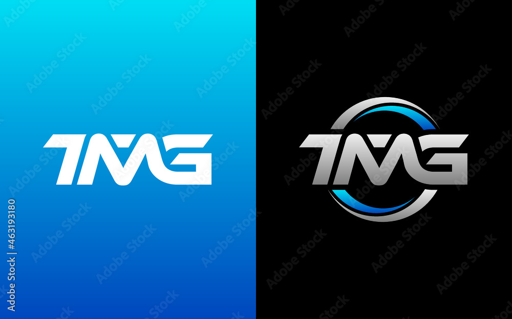 TMG Letter Initial Logo Design Template Vector Illustration Stock ...