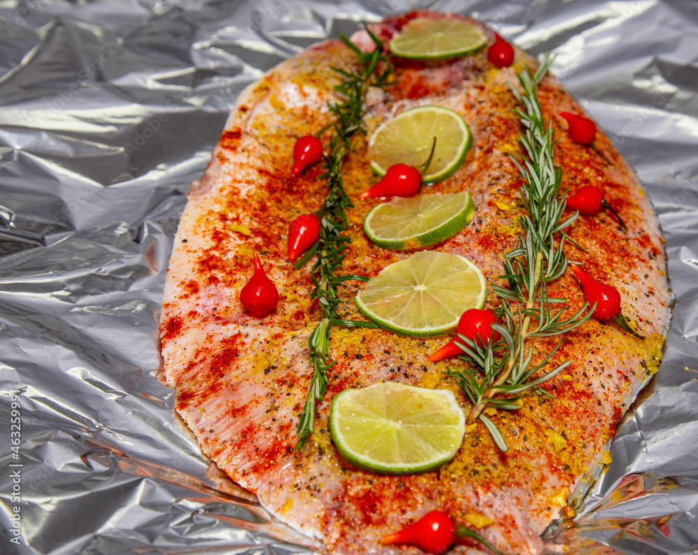 Traditional Brazilian tambaqui fish from the Amazon and Pantanal rivers ...
