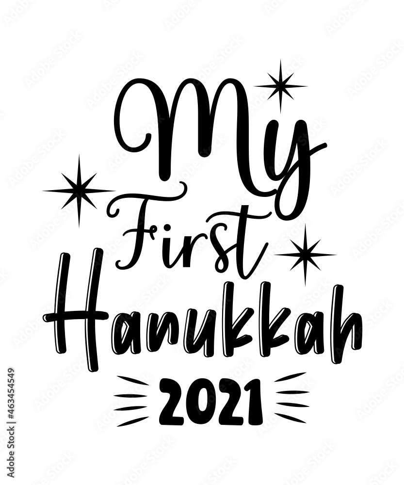 Image vectorielle Stock Hanukkah svg, Jewish svg files for Cricut ...