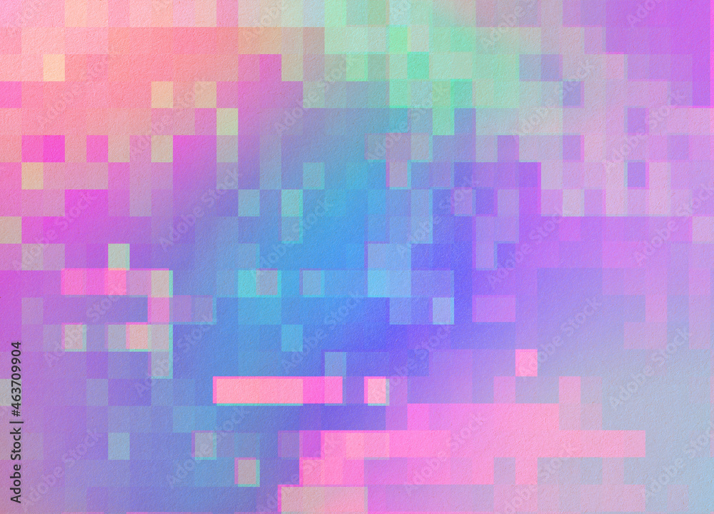 Sci-Fi Color Palette Glitch Illustration Stock Photo | Adobe Stock