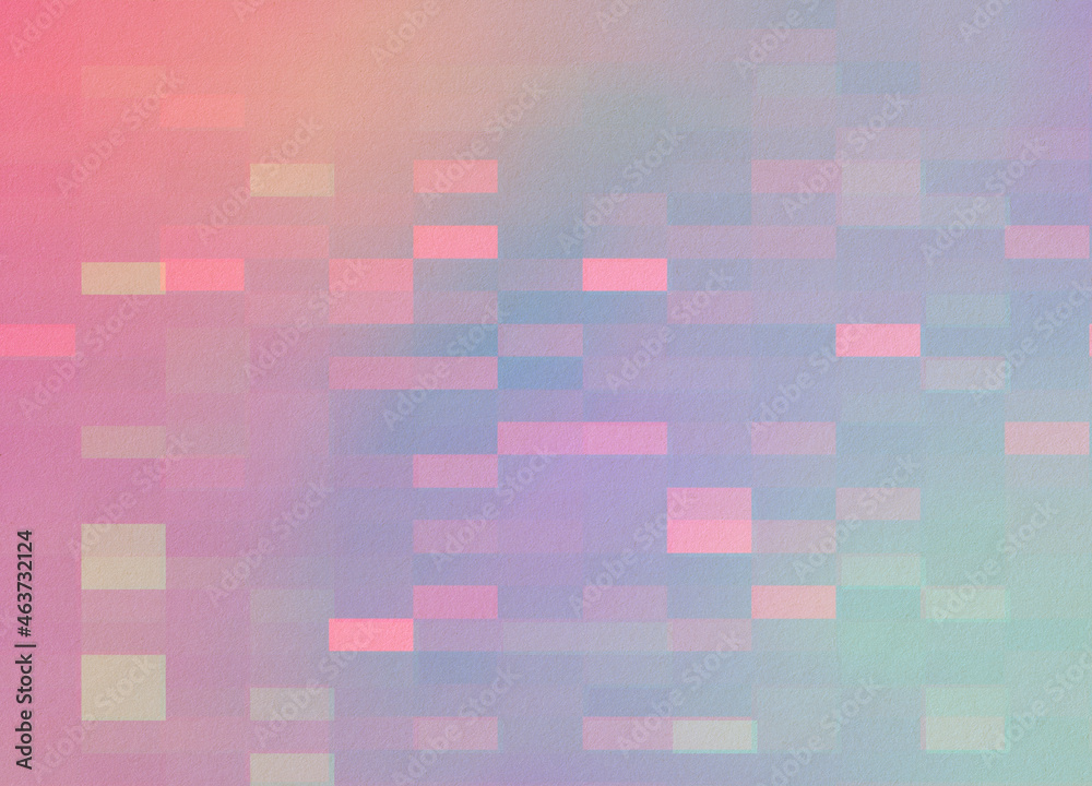 Digital Holographic Pixel Palette Stock Photo | Adobe Stock