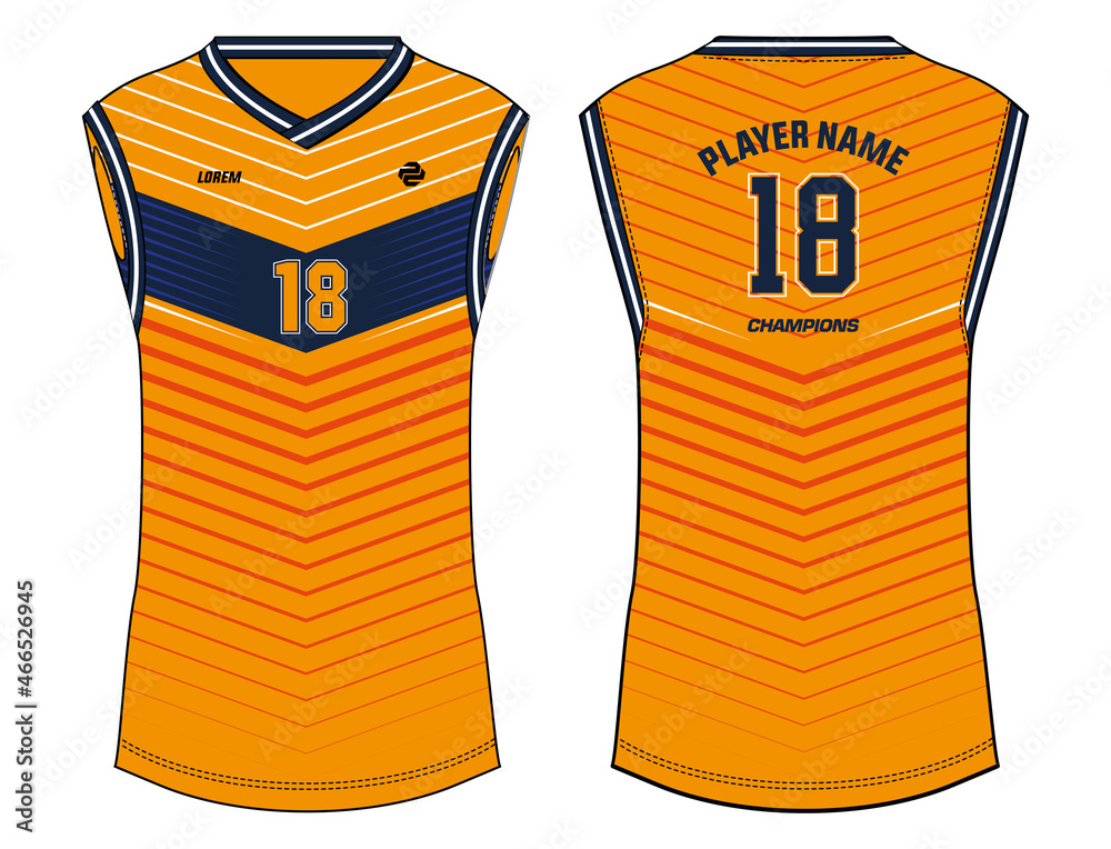 Women Sleeveless Tank top Sports t-shirt Jersey design concept ...