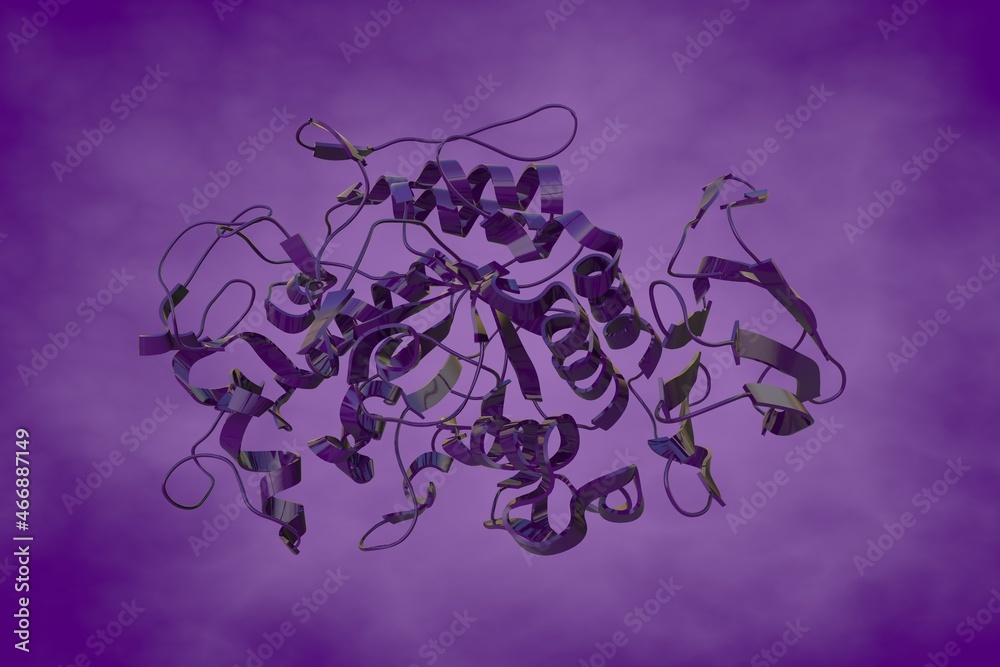 Crystal structure of human pancreatic alpha-amylase in complex with the ...