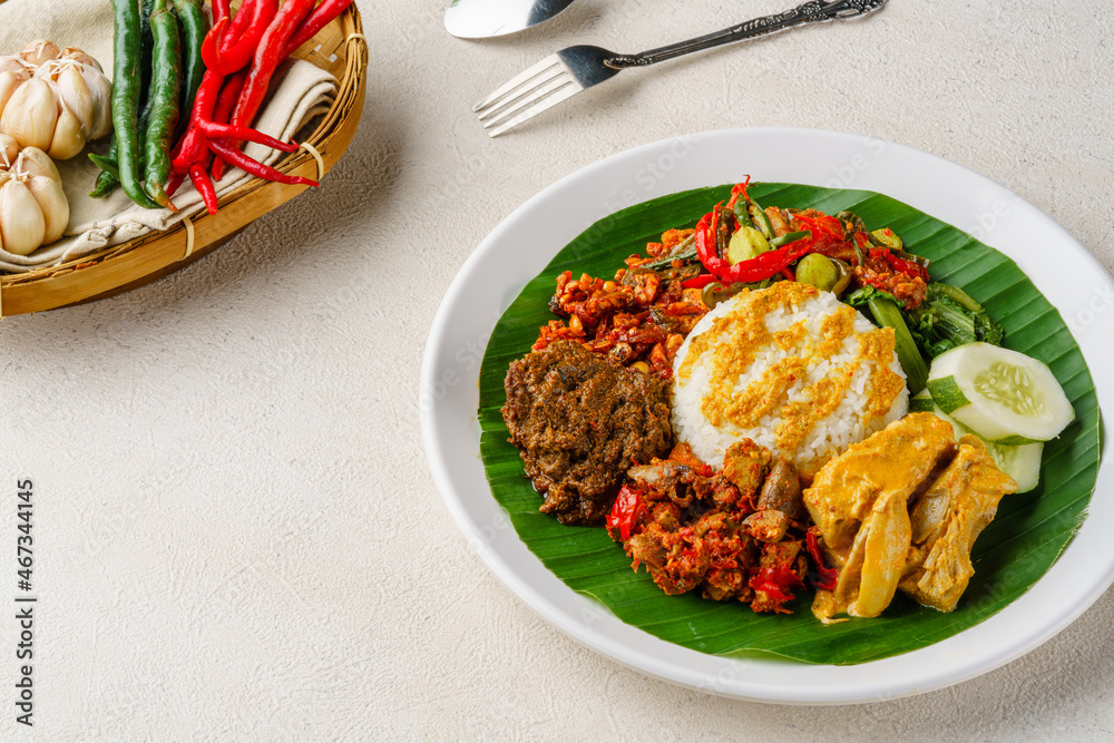 Beef Rendang or Nasi Rendang Sapi is a Minang dish originating from the ...