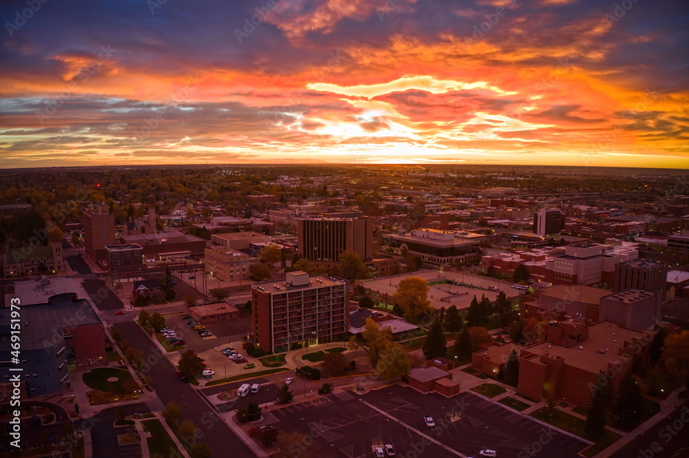 Cheyenne Wyoming Skyline