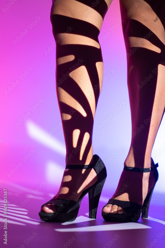 Sexy lady legs and heels Stock Photo | Adobe Stock