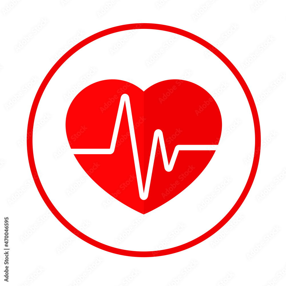 CPR logo. Medical resuscitation In an emergency. Vector clipart medical ...