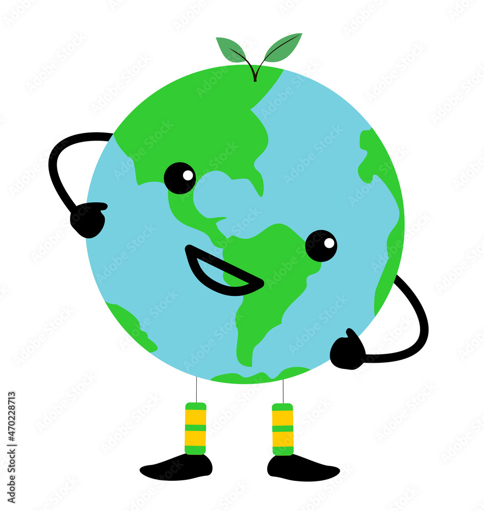 Earth emoji. Happy emoticon. Save the planet, Earth hug drawing. Cute ...