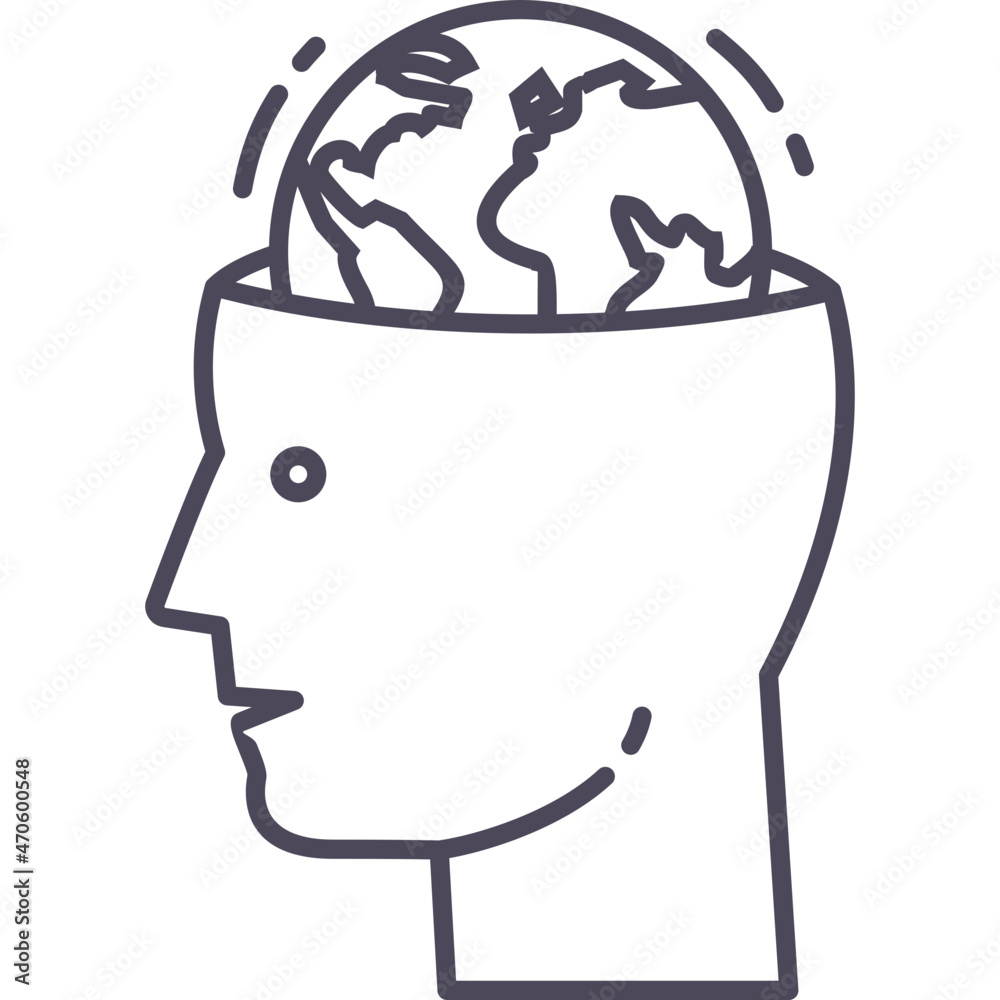 global mind Stock Vector | Adobe Stock