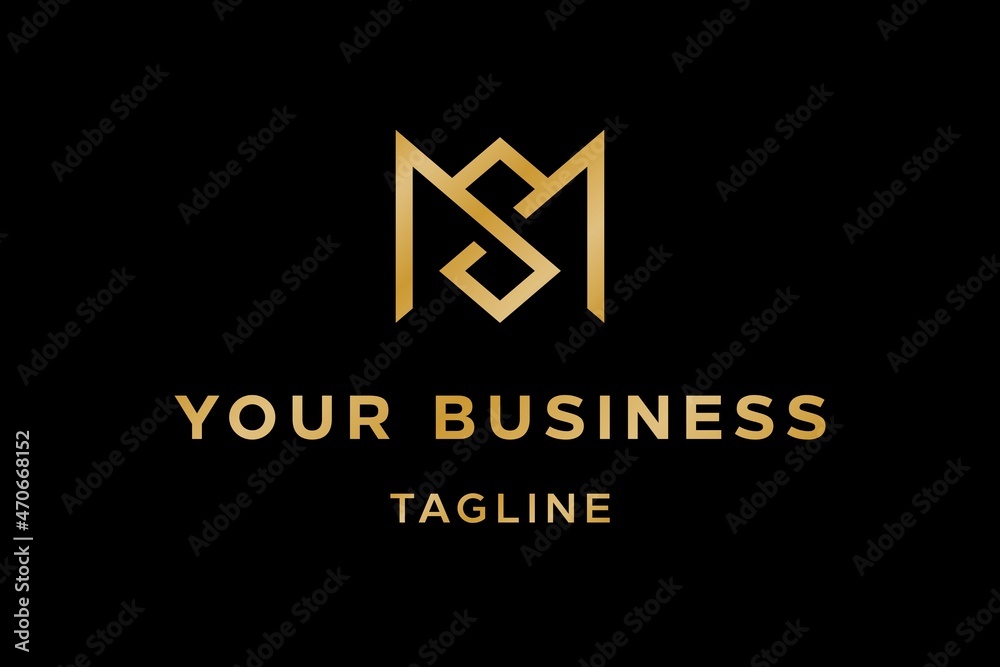 MS Sharp Logo Stock Vector | Adobe Stock