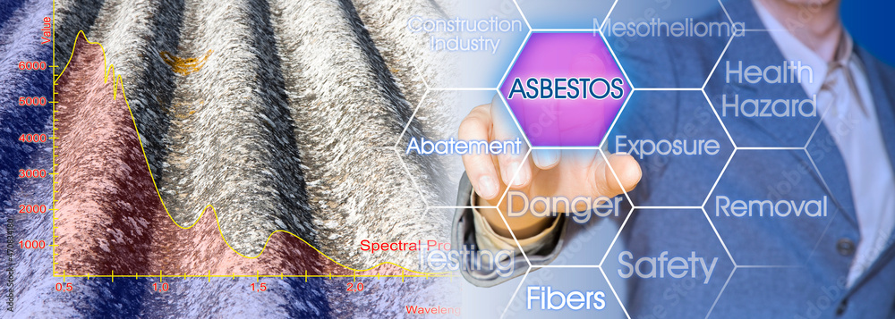 Mapping Of Asbestos Cement Roof With Graph From The Multispectral Infrared And Visible Imaging