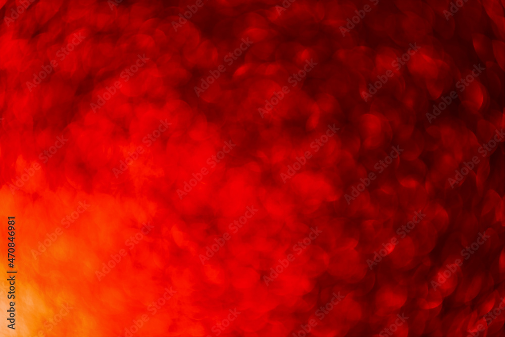 Abstract dark and moody red gradient bokeh light overlay. Color ...
