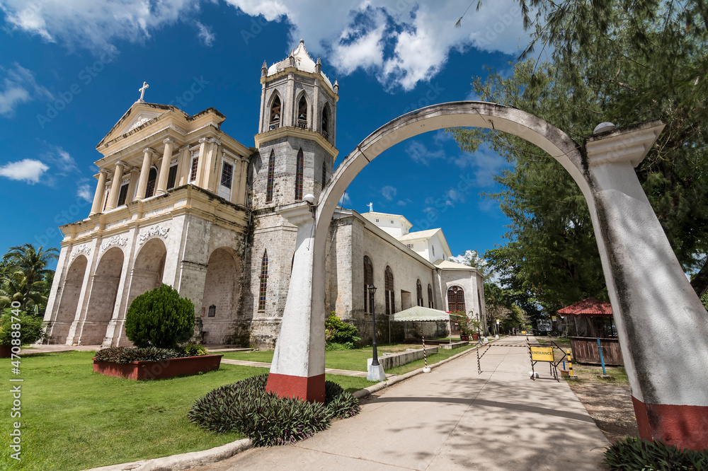 Dauis, Panglao Island, Bohol, Philippines - An arch at the entrance to ...