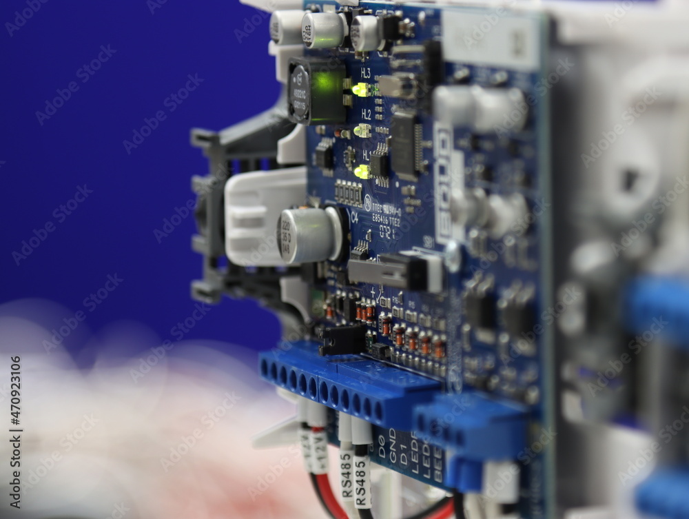 The modules of the security and fire alarm control processors are ...