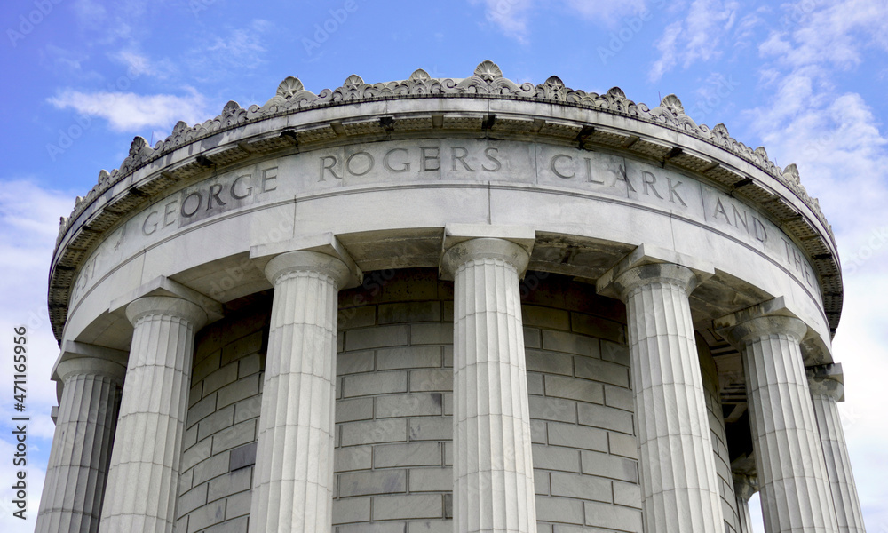 George Rogers Clark National Historical Park at site of Fort Sackville ...