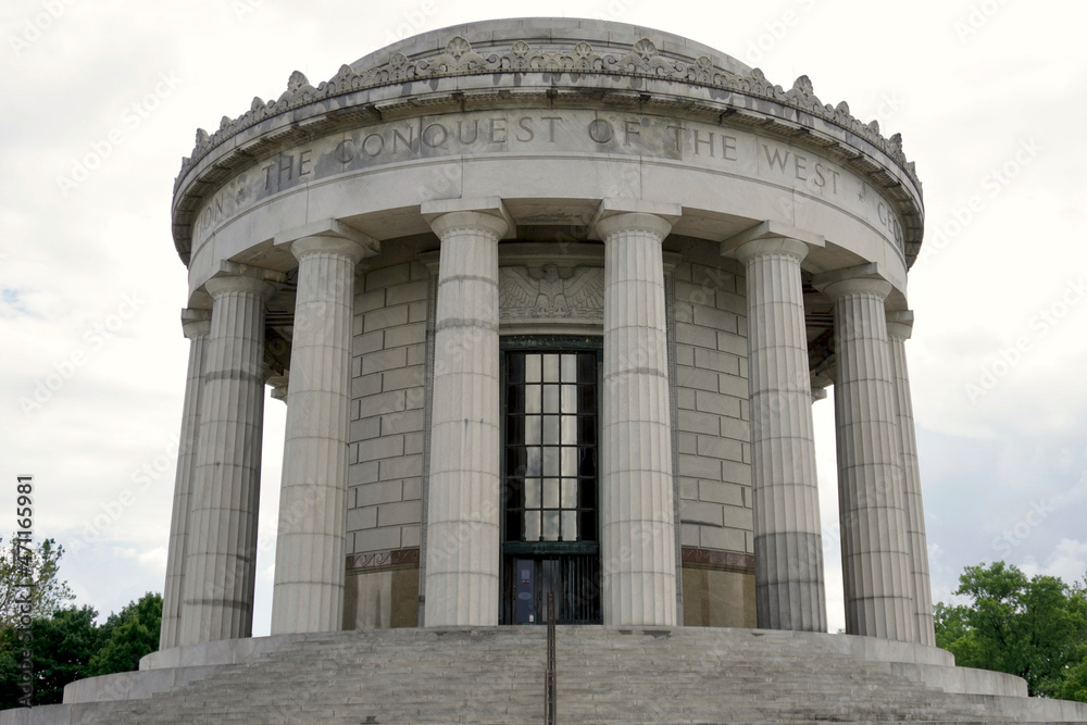 George Rogers Clark National Historical Park at site of Fort Sackville ...