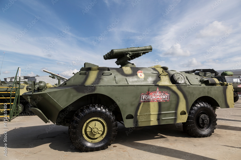 Fighting vehicle of the Konkurs anti-tank complex 9P148. Self-propelled ...