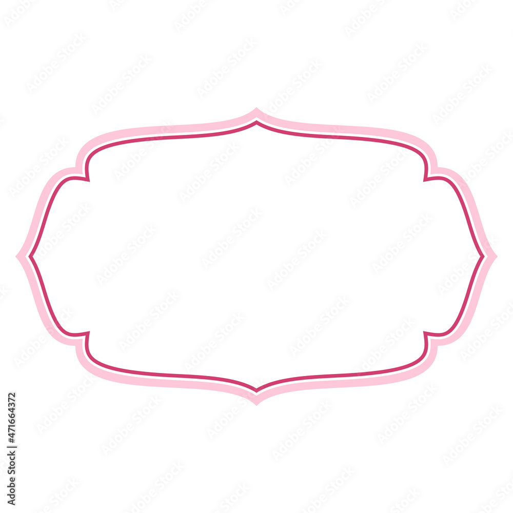 Pink Frame Border