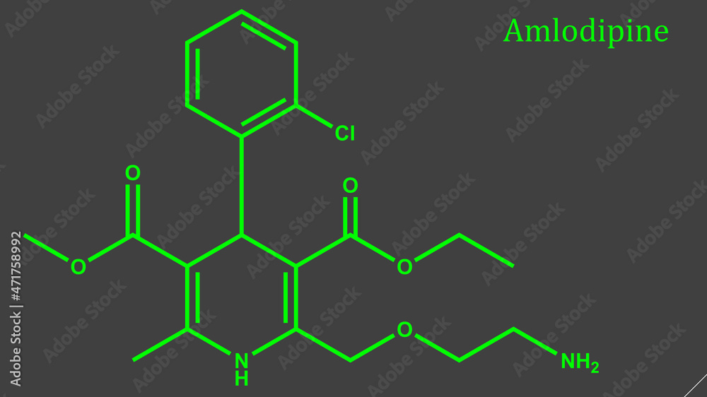 Amlodipine is a calcium channel blocker medication used to treat high ...
