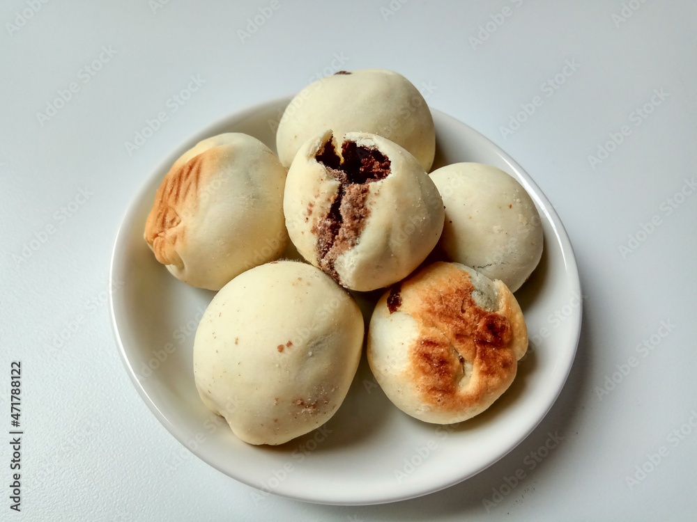 Nopia, is a traditional snack from Banyumas, Indonesia. Made from flour ...