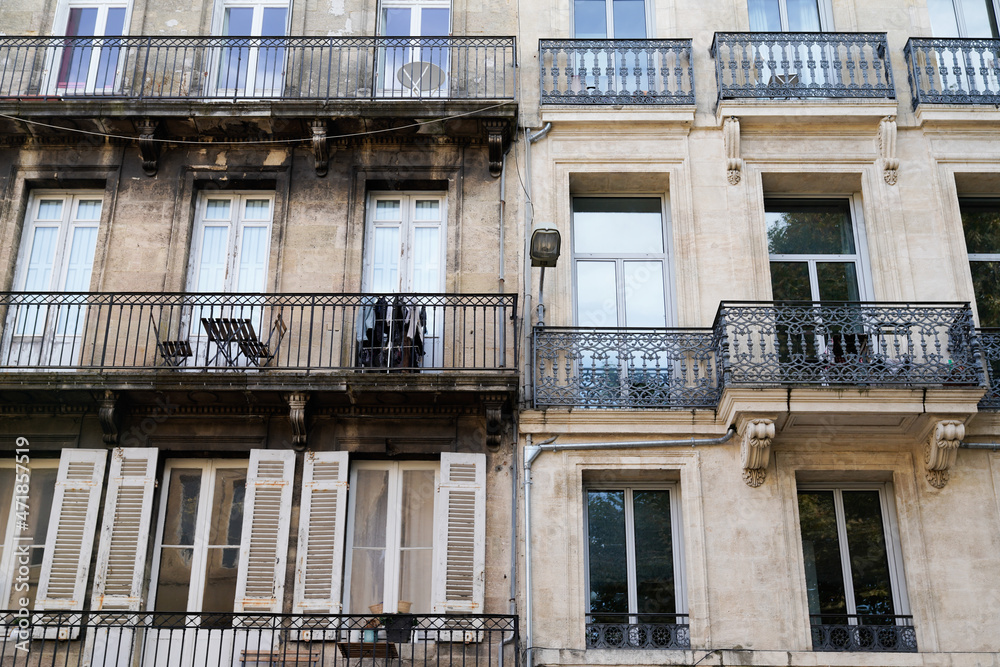 facelift difference between ancient wash cleaned old house building ...