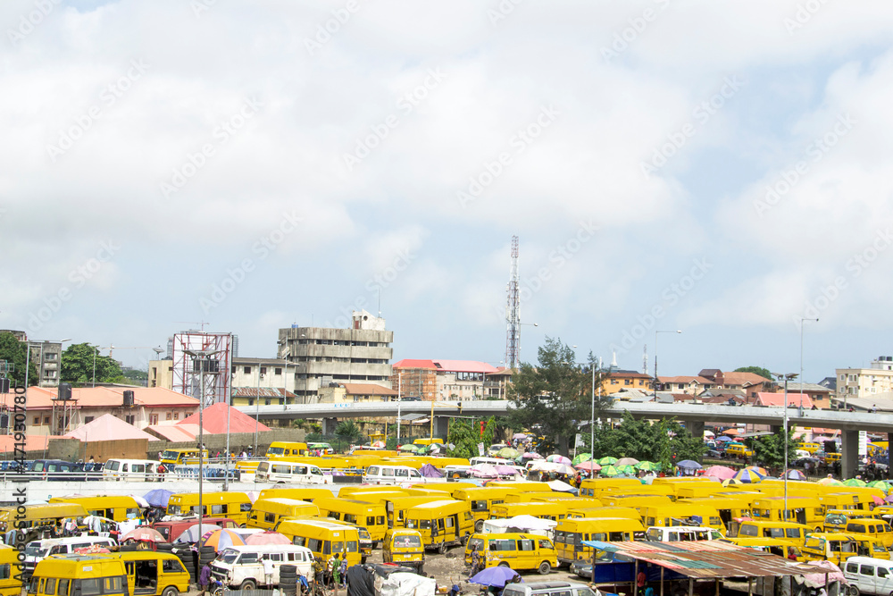 Obalende Car PAck. The most renowned Danfo bus pack in Lagos. All the ...