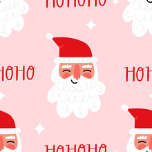 Santa Face Pattern Free Stock Photo - Public Domain Pictures
