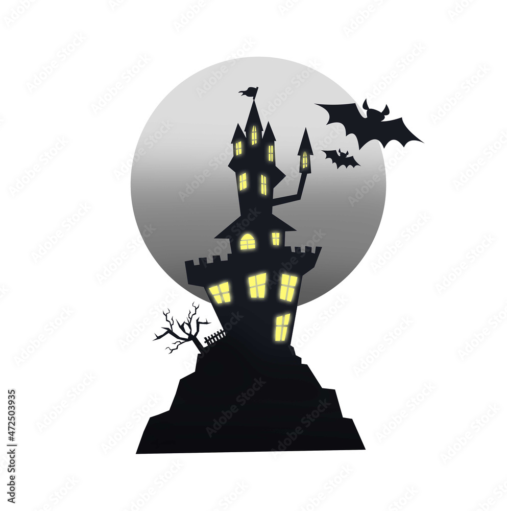 castillo, terror, casa de terror,tenebroso, casa embrujada Drácula ...