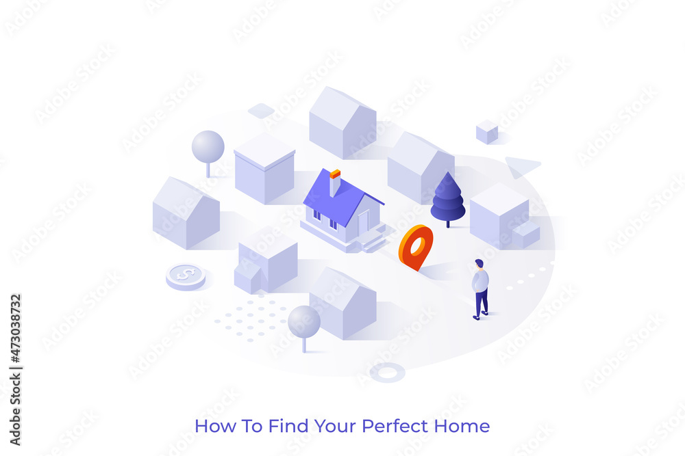 Isometric Vector Illustration Stock Vector | Adobe Stock