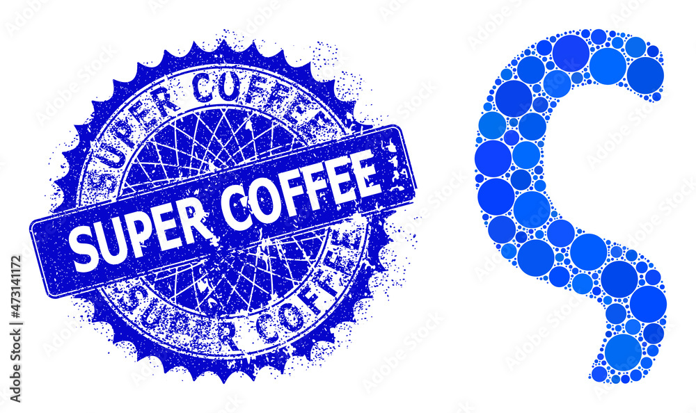 Sigma Greek lowercase letter vector composition of circle dots in ...