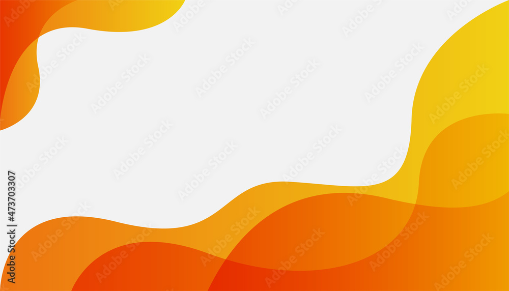 Modern orange abstract background. Vector illustration design for ...