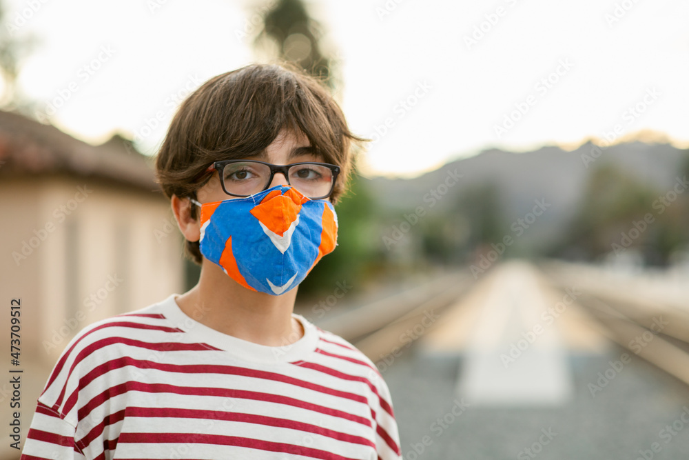 Teenager trip day portrait Stock Photo | Adobe Stock