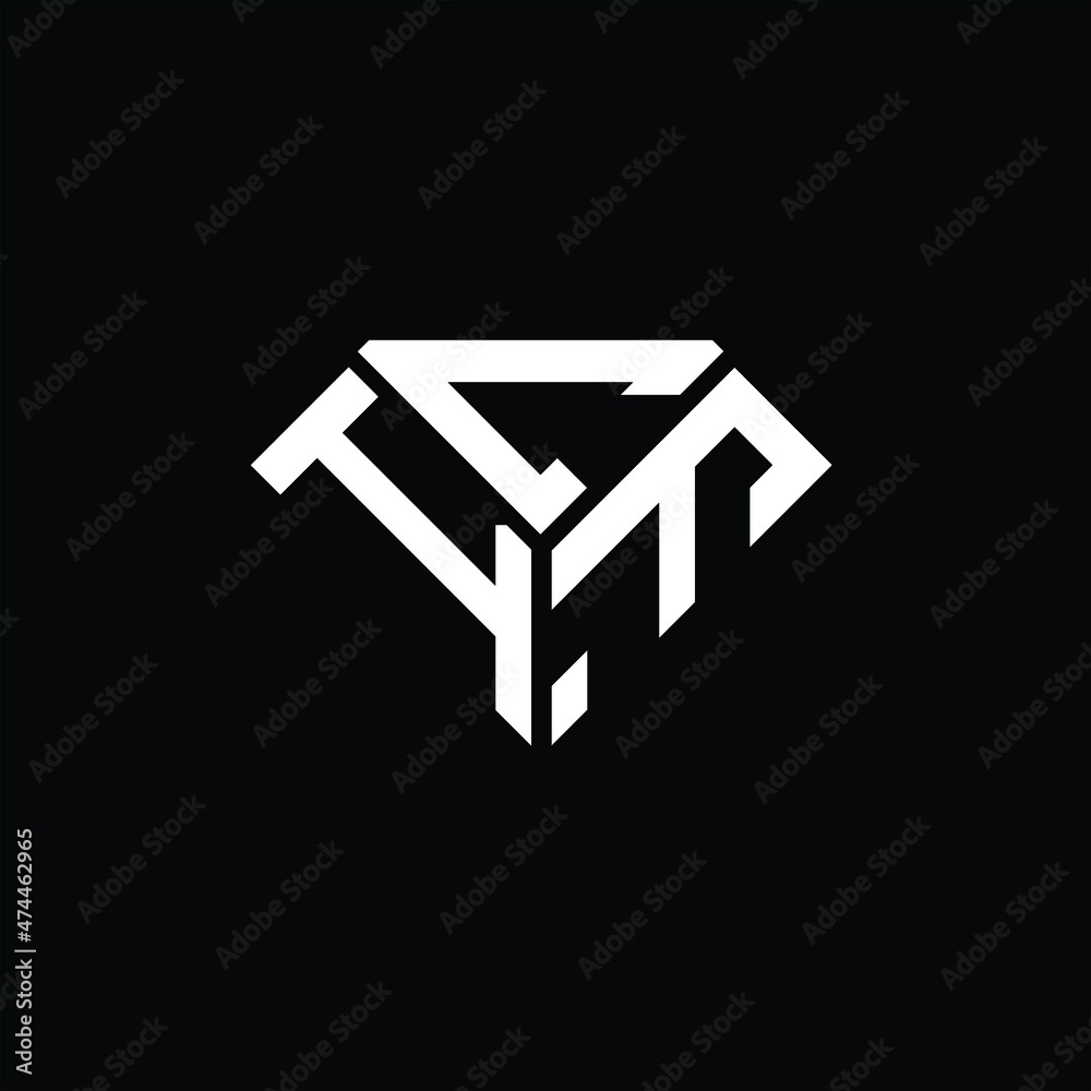 ICF letter logo creative design. ICF unique design Stock Vector | Adobe ...